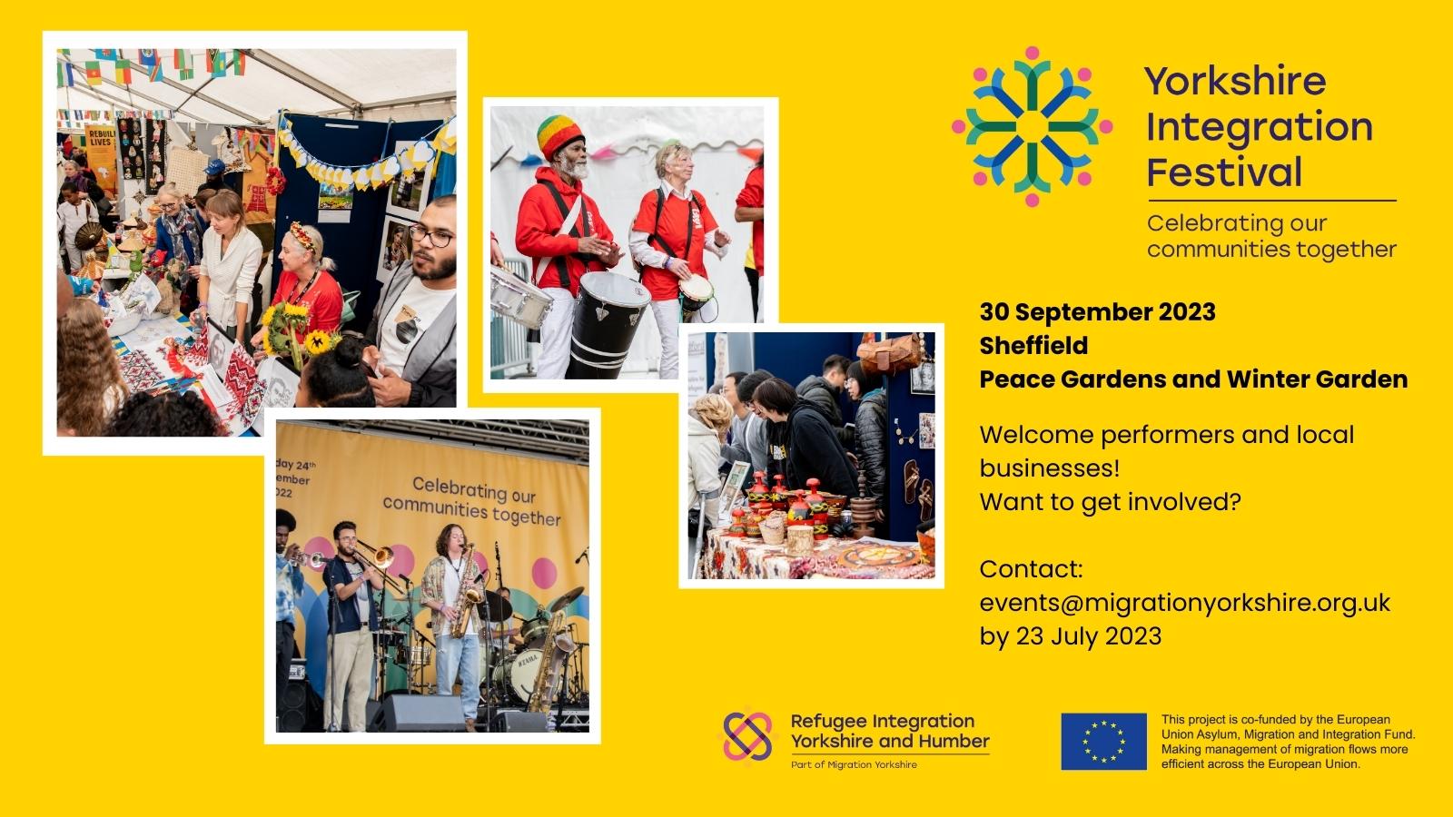 Yorkshire Integration Festival - Save the date and join us! | Migration ...