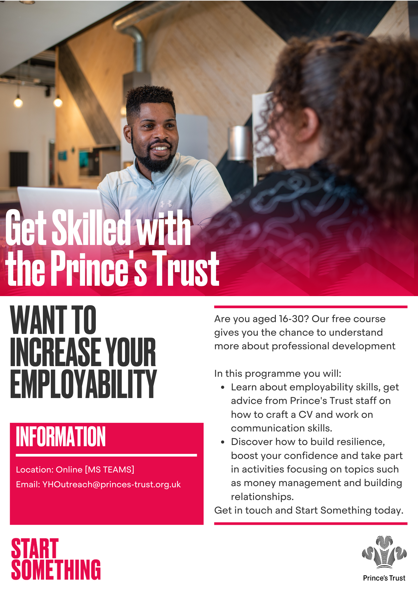 Prince's Trust Get Skilled Programme in July | Migration Yorkshire
